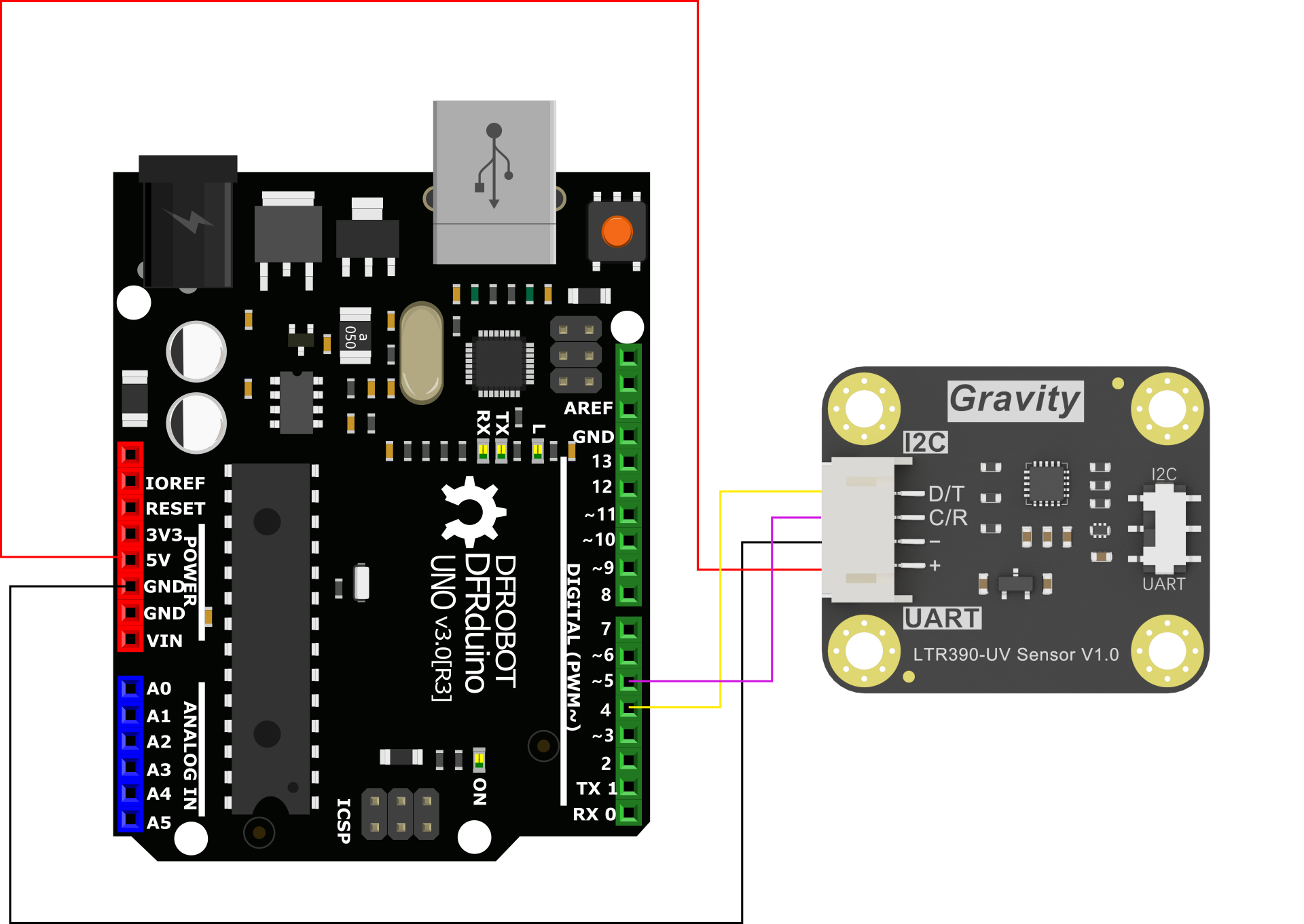Skusen0540ltr390uvmodule Dfrobot 