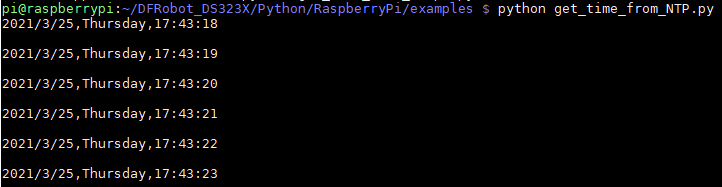 DFROBOT DFR0818 DS3231高精度时钟模块（兼容树莓派） 产品资料 使用教程
