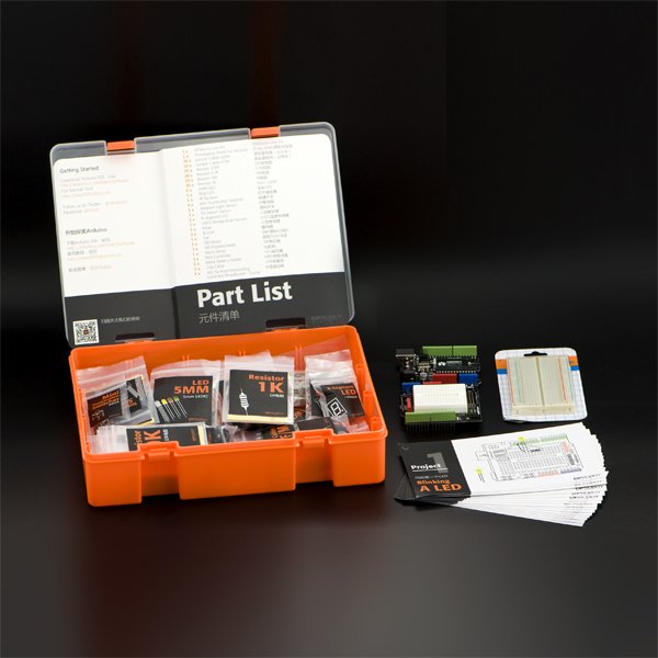 Dfrobot Dfr0100 Arduino入门套件 产品资料 使用教程 